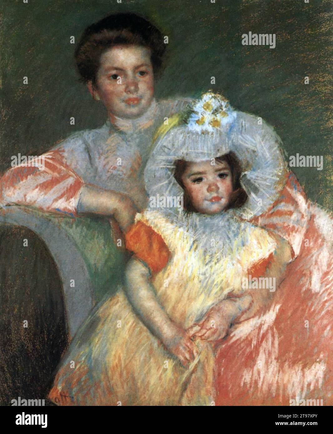 Cassatt mary reine lefebvre hi-res stock photography and images - Alamy