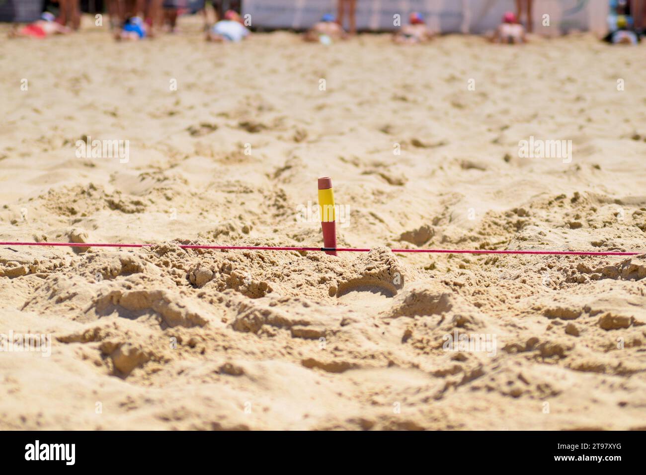 Surf lifesaving flags event Stock Photo - Alamy