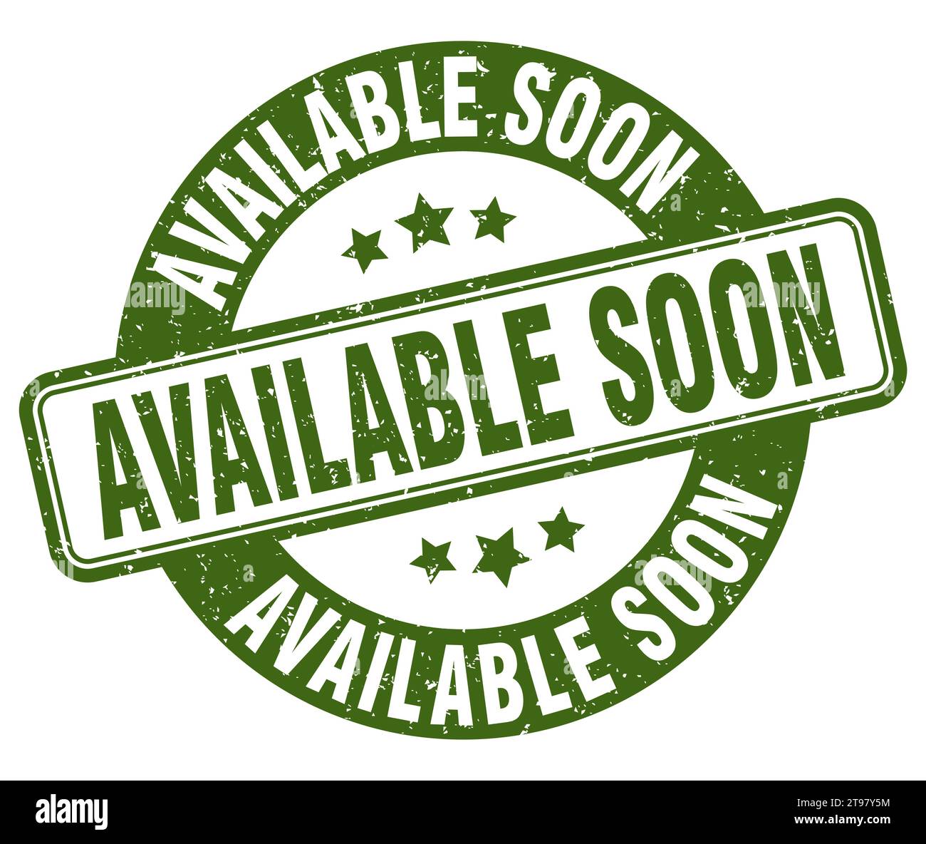 available soon stamp. available soon sign. round grunge label Stock ...