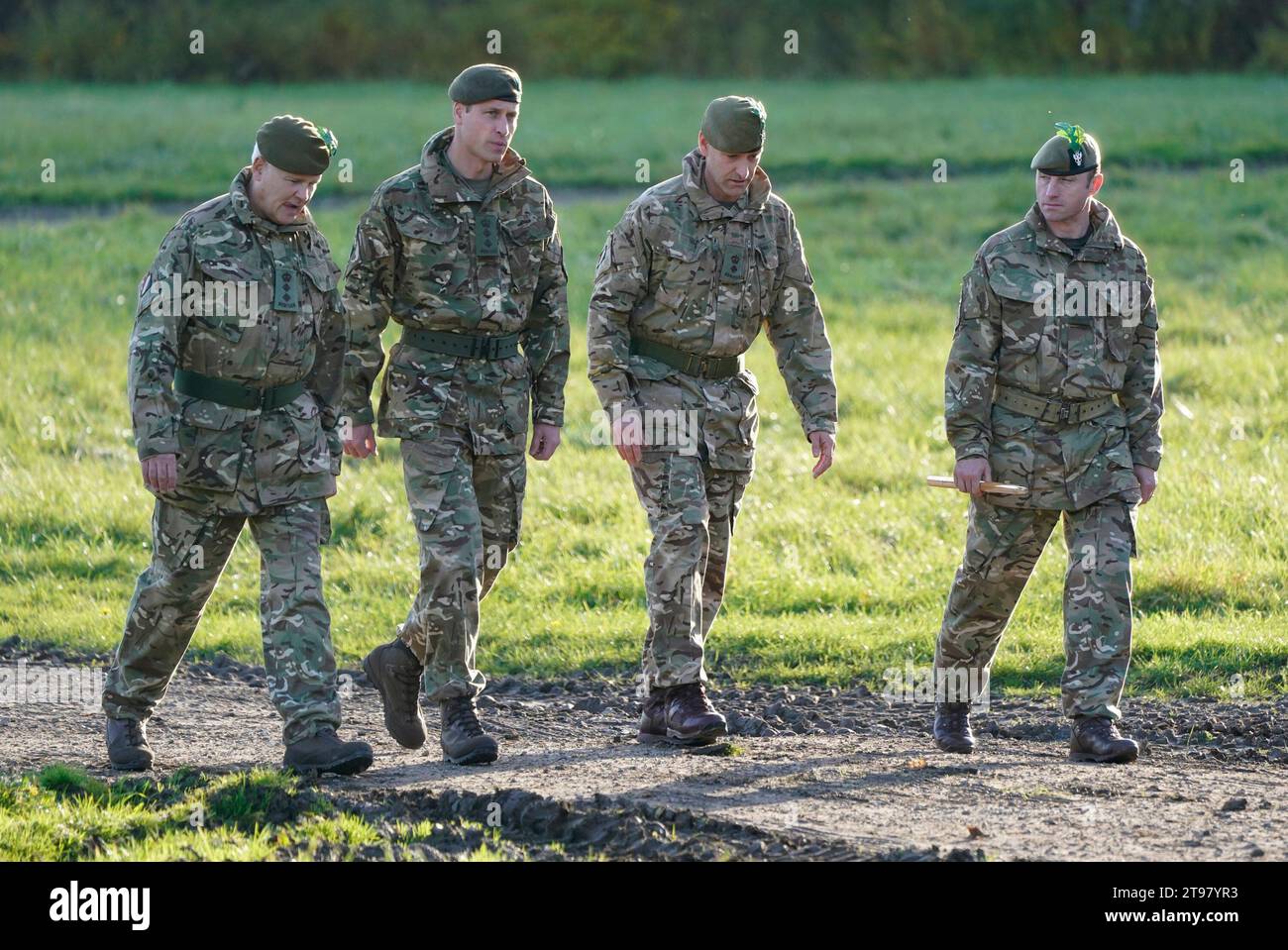 The Prince of Wales, Colonel-in-Chief, 1st Battalion Mercian Regiment ...