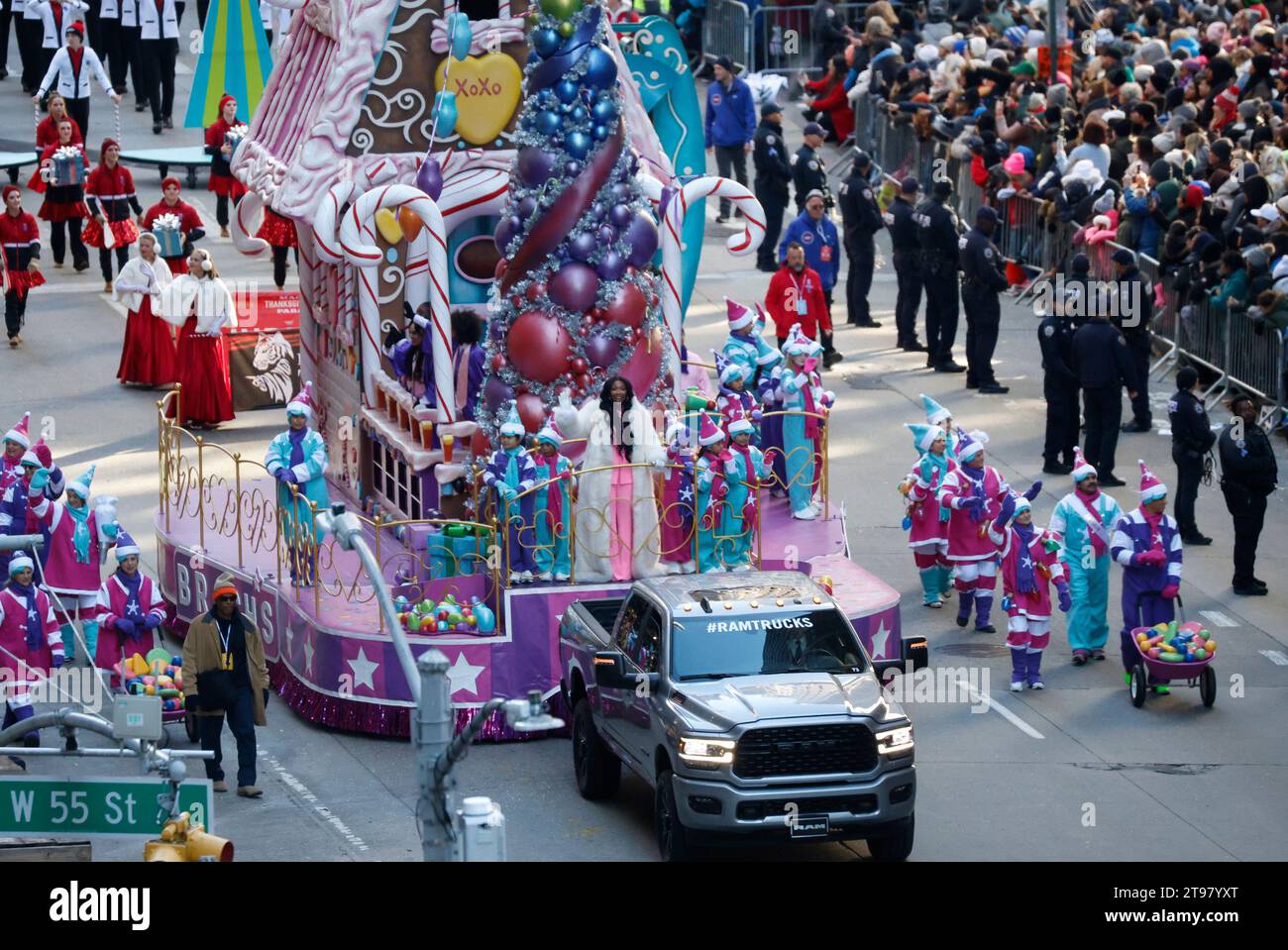 New York, United States. 23rd Nov, 2023. The Brach's Palace of Sweets ...