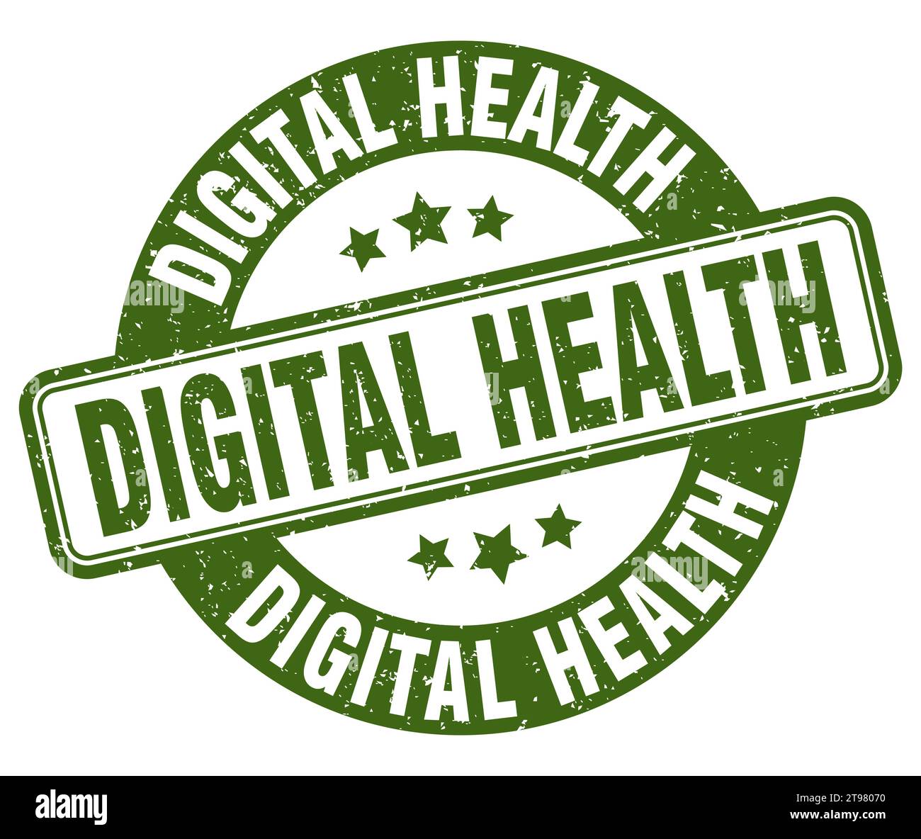 Digital health rubber stamp hi-res stock photography and images - Alamy