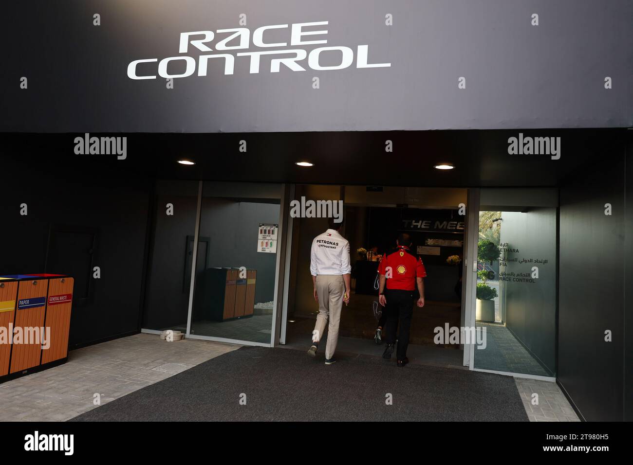 Abu Dhabi, Abu Dhabi. 23rd Nov, 2023. Toto Wolff (GER) Mercedes AMG F1 ...