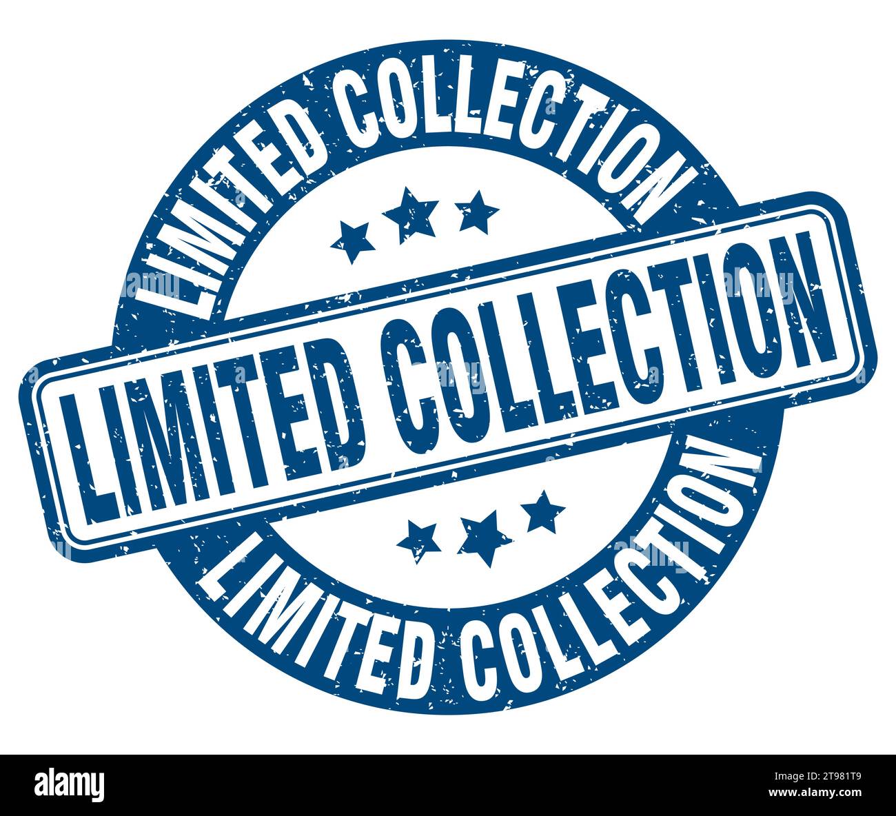 limited collection stamp. limited collection sign. round grunge label ...