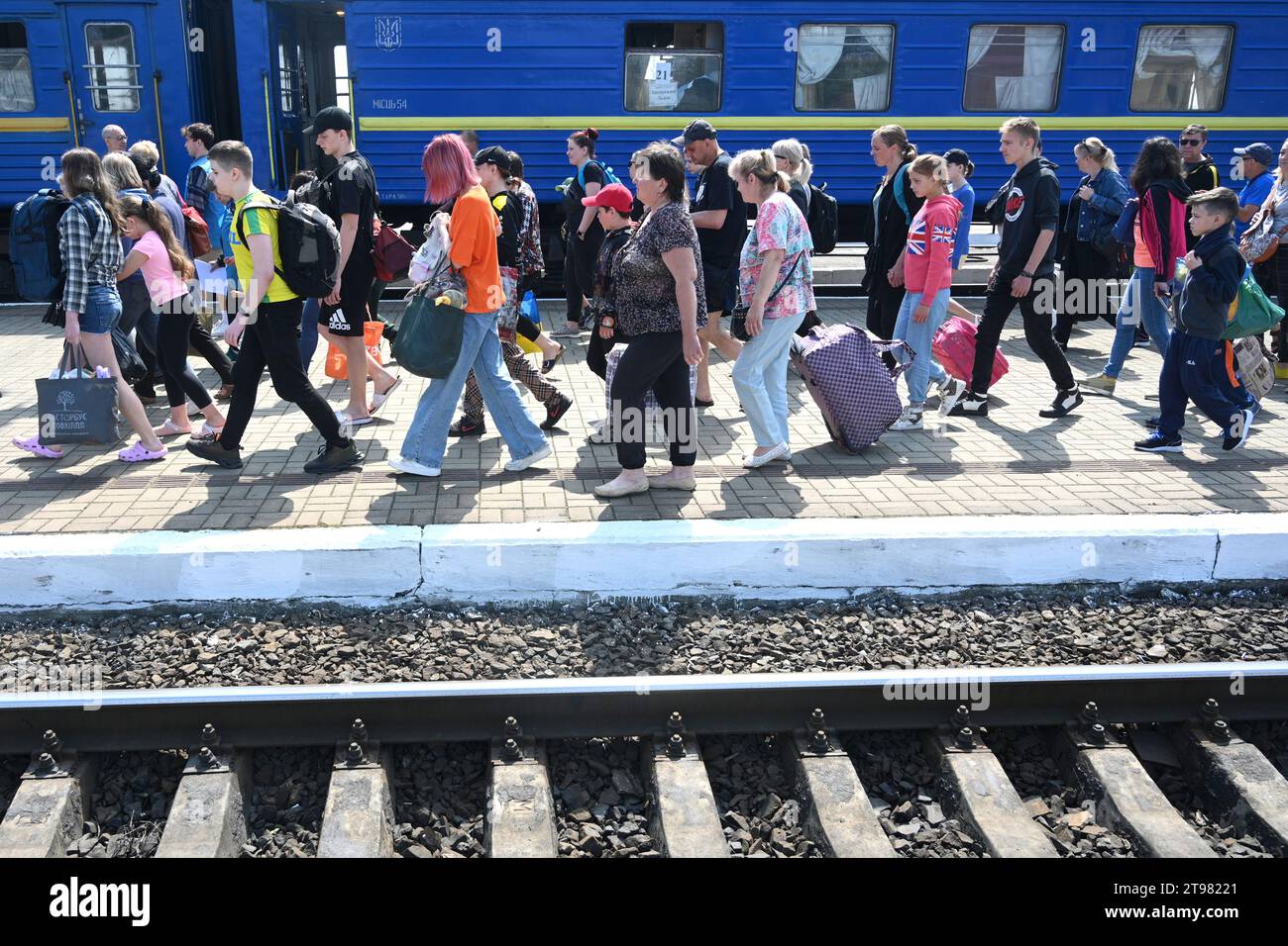 Evacuation train hi-res stock photography and images - Alamy