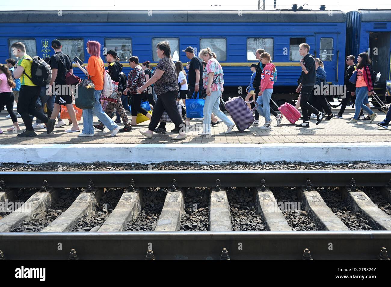 Evacuation train hi-res stock photography and images - Alamy