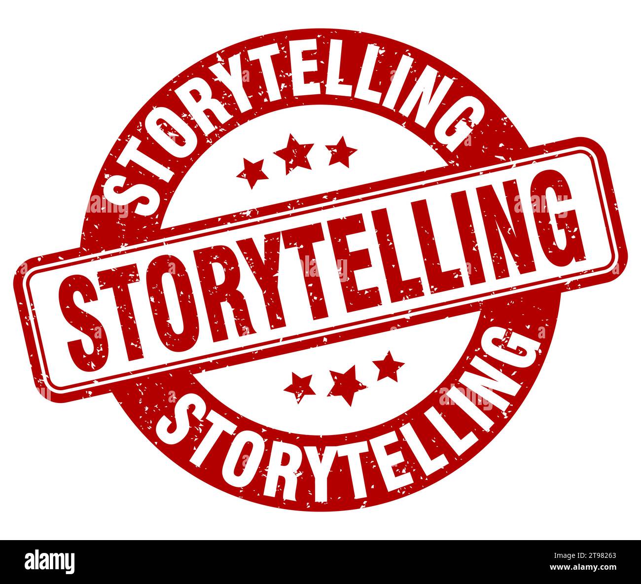 storytelling stamp. storytelling sign. round grunge label Stock Vector ...