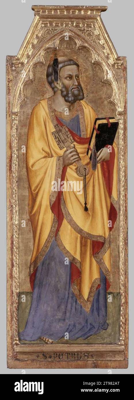 St Peter c. 1386 by Cecco Di Pietro Stock Photo - Alamy