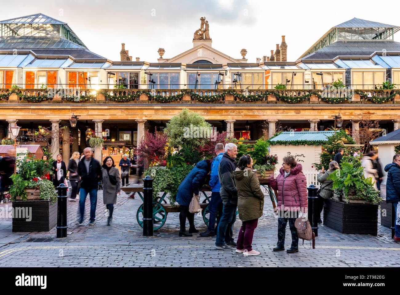 The Piazza, Covent Garden, London, UK Stock Photo - Alamy