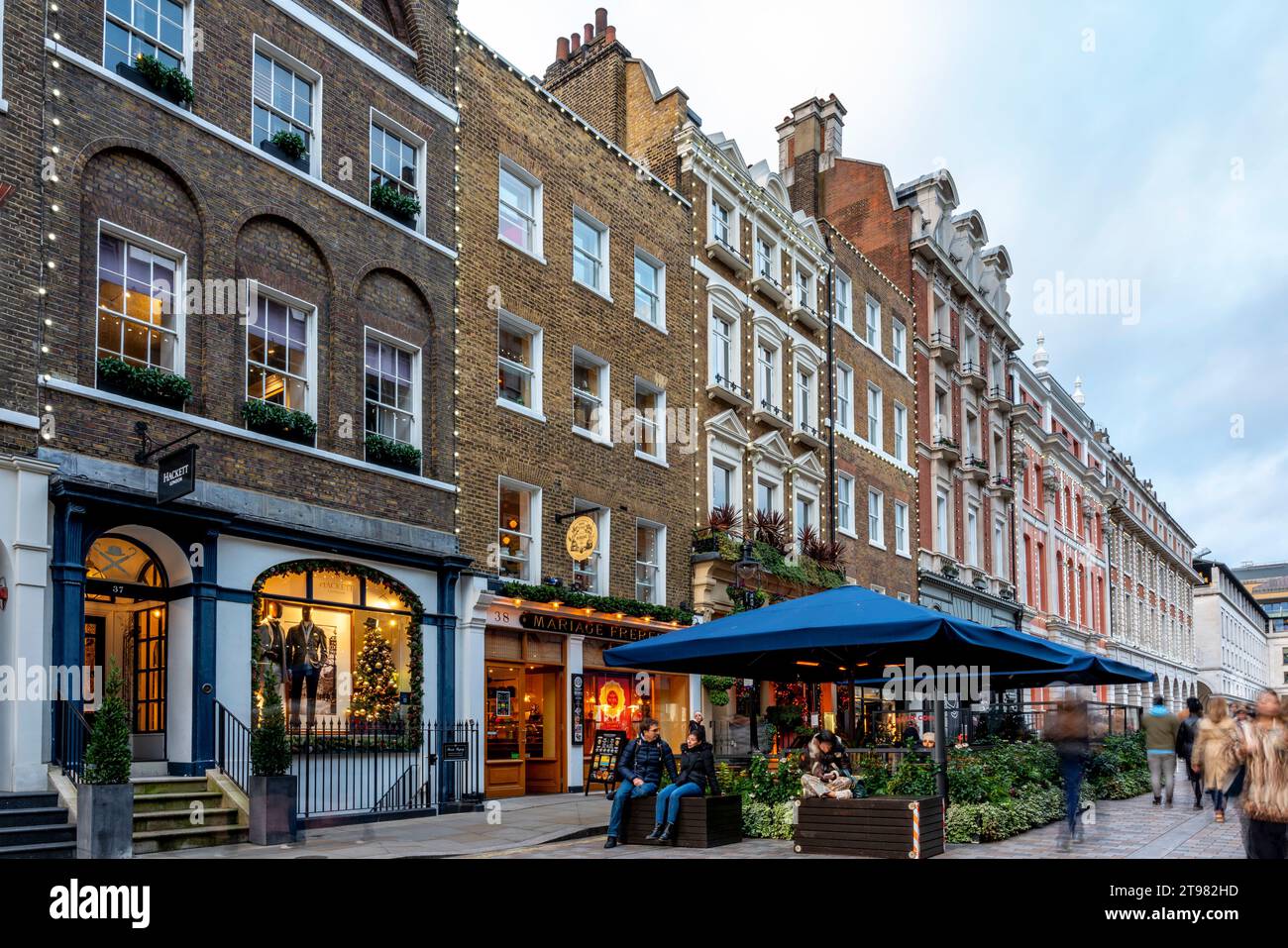 Exclusive Shops and Cafes In King Street, Covent Garden, London, UK ...