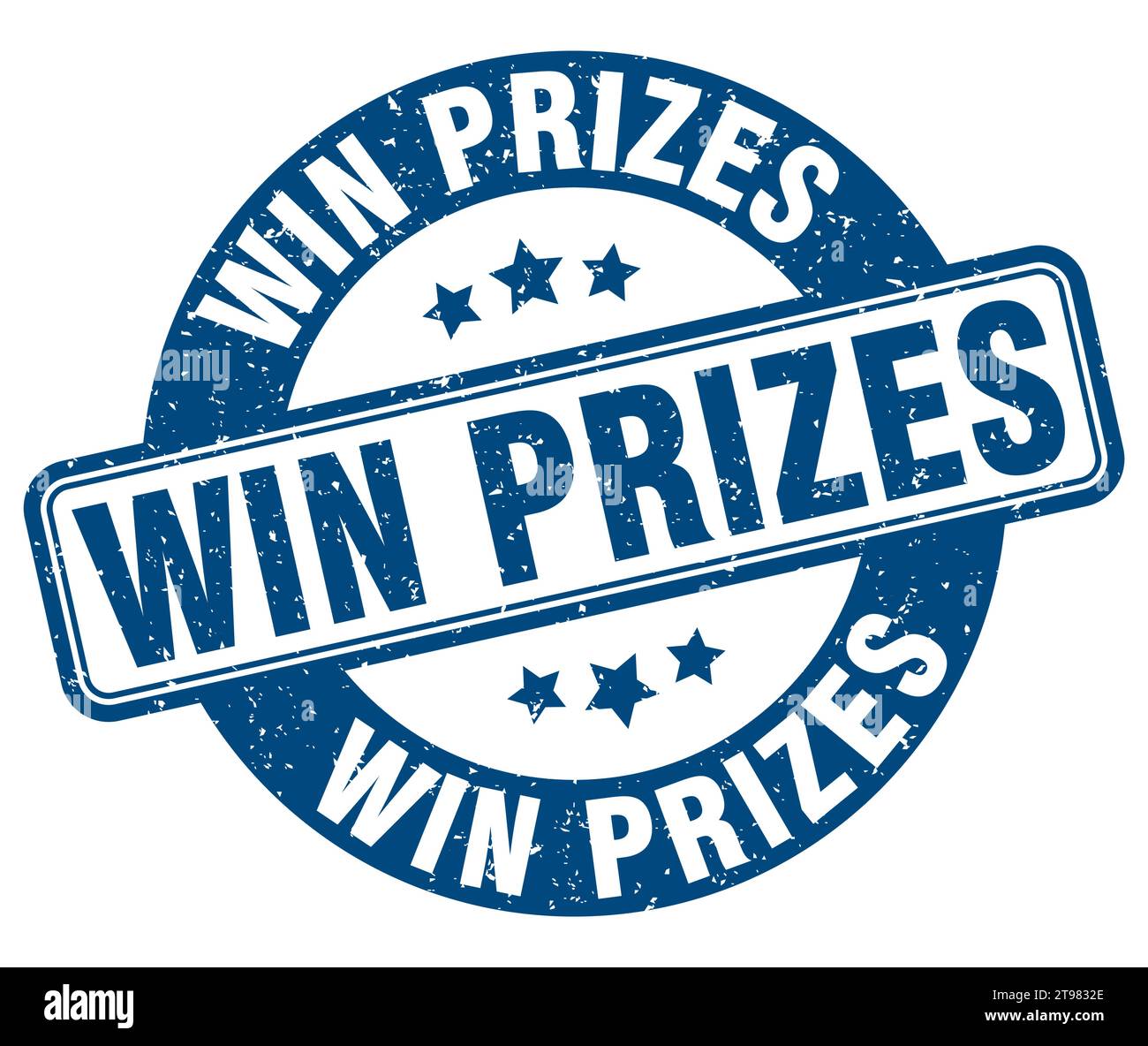 Win prizes stamp Cut Out Stock Images & Pictures - Alamy