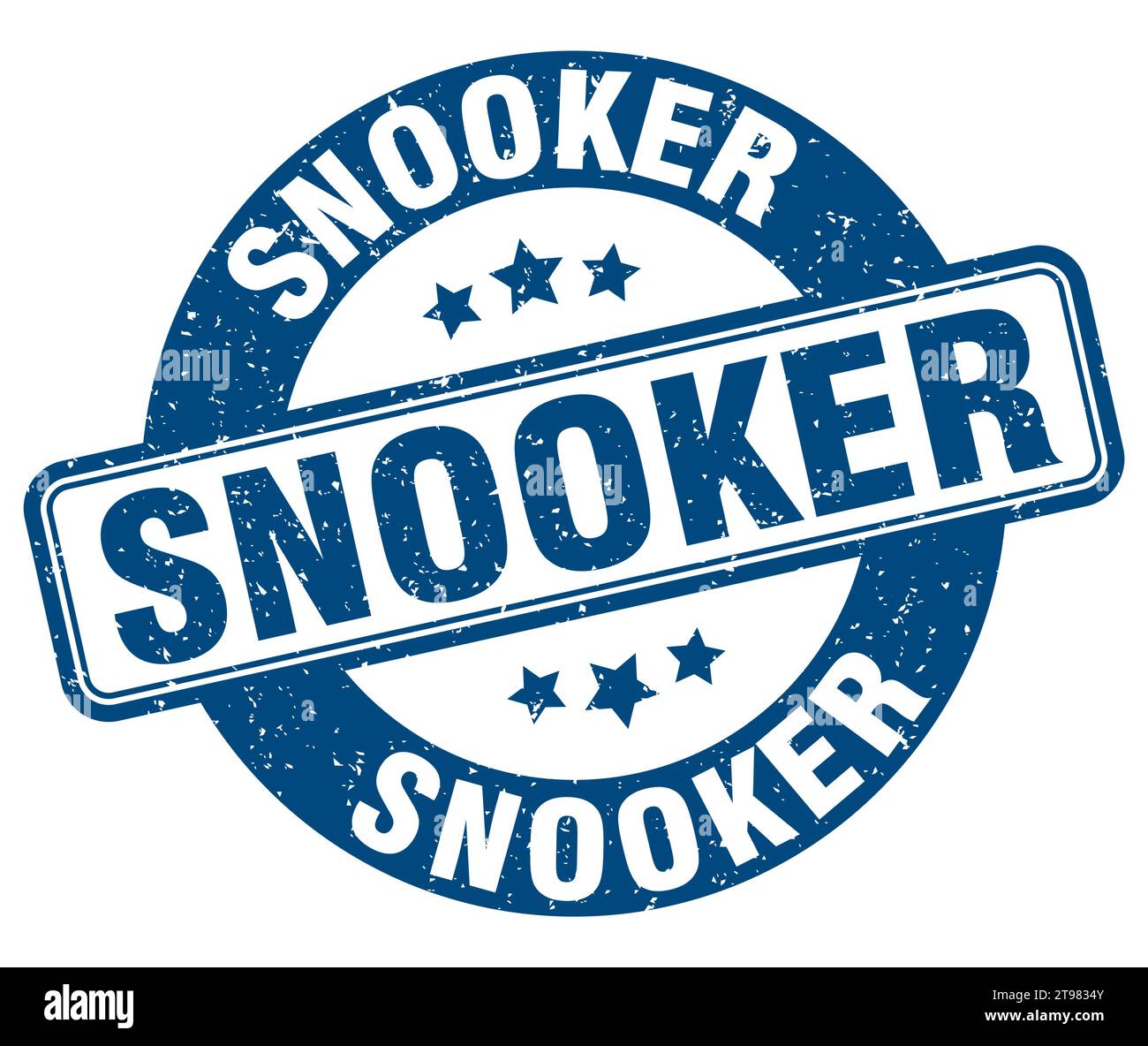snooker stamp. snooker sign. round grunge label Stock Vector Image ...