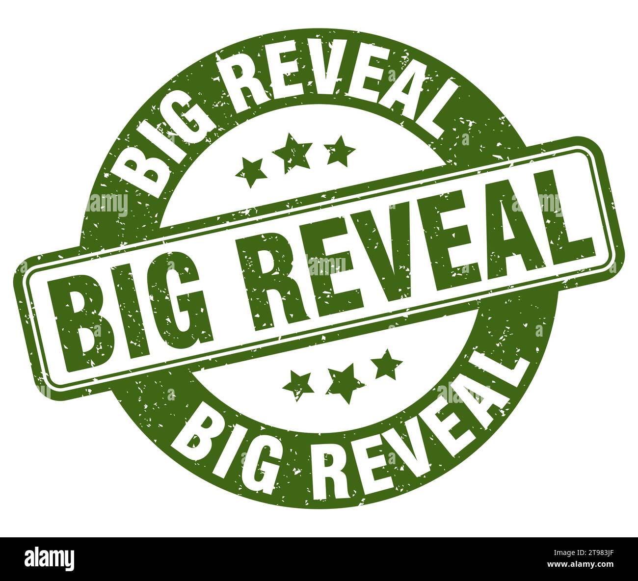 big reveal stamp. big reveal sign. round grunge label Stock Vector ...