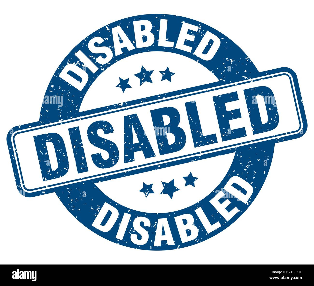 Blue badge disabled Cut Out Stock Images & Pictures - Alamy