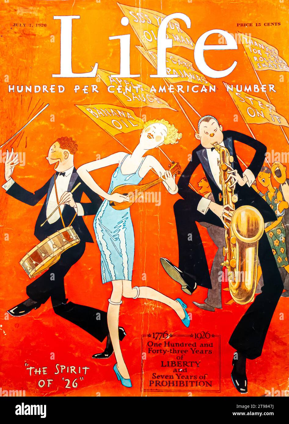 1920s magazine cover hi-res stock photography and images - Alamy