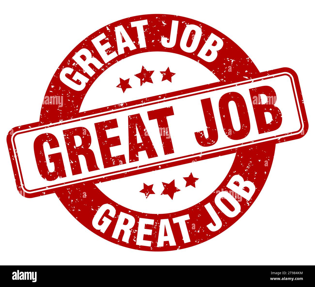 Great job round stamp hi-res stock photography and images - Alamy