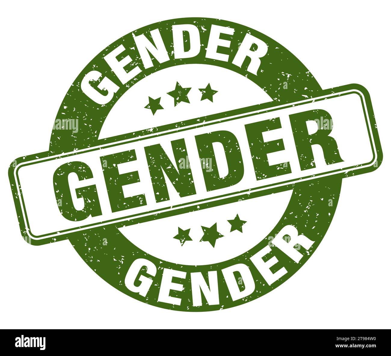 gender stamp. gender sign. round grunge label Stock Vector Image & Art ...