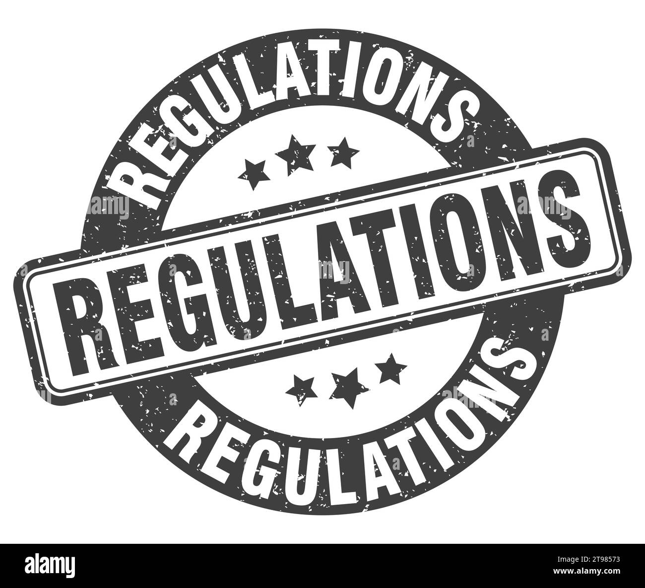 Regulations stamp Black and White Stock Photos & Images - Alamy