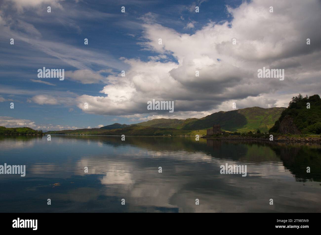 Scottish highlands landscape. Paisaje de las highlands de Escocia Stock ...