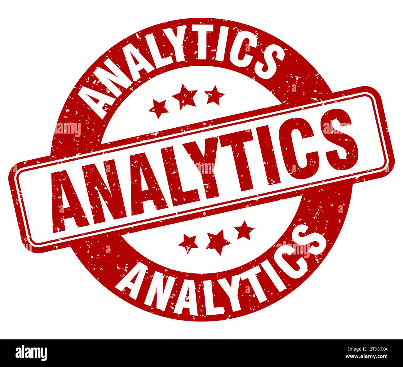 analytics stamp. analytics sign. round grunge label Stock Vector Image ...