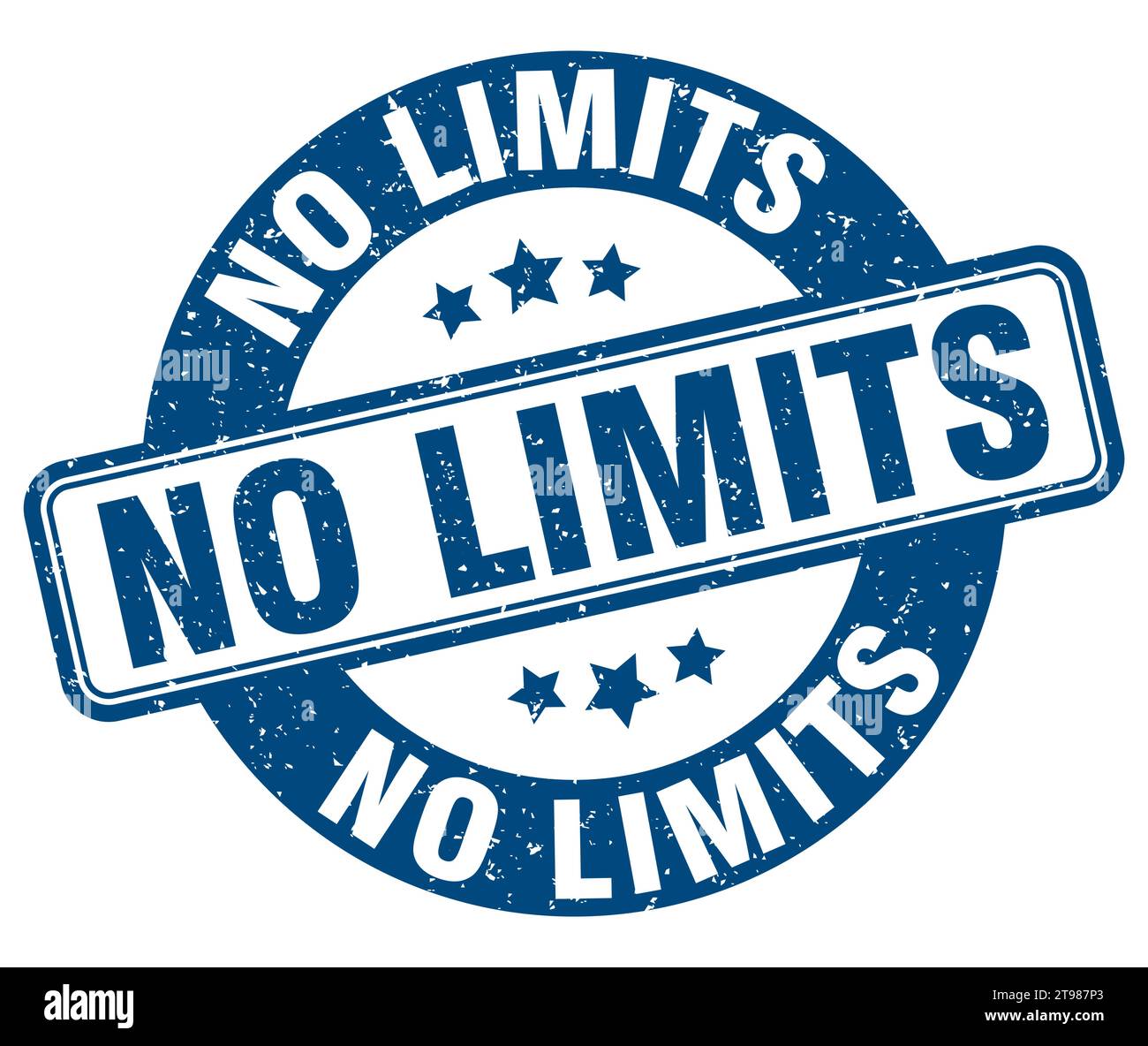 no limits stamp. no limits sign. round grunge label Stock Vector Image ...