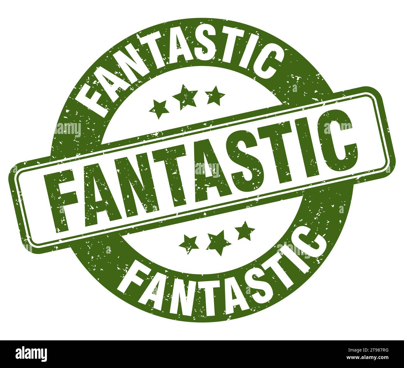 fantastic stamp. fantastic sign. round grunge label Stock Vector Image ...