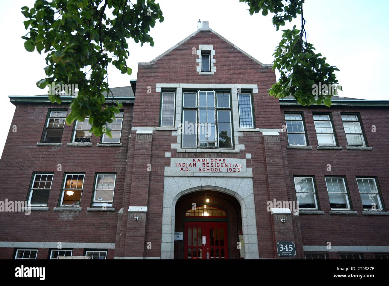 Kamloops, BC, Canada - July 16, 2023: Kamloops Indian Residential ...