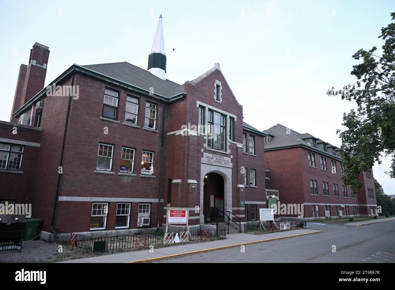 Kamloops, BC, Canada - July 16, 2023: Kamloops Indian Residential ...