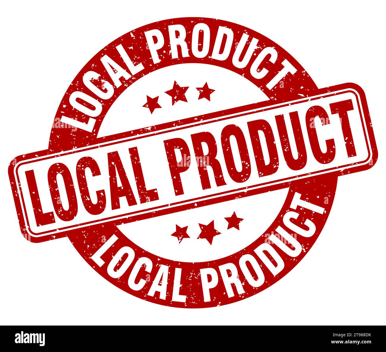 local product stamp. local product sign. round grunge label Stock ...