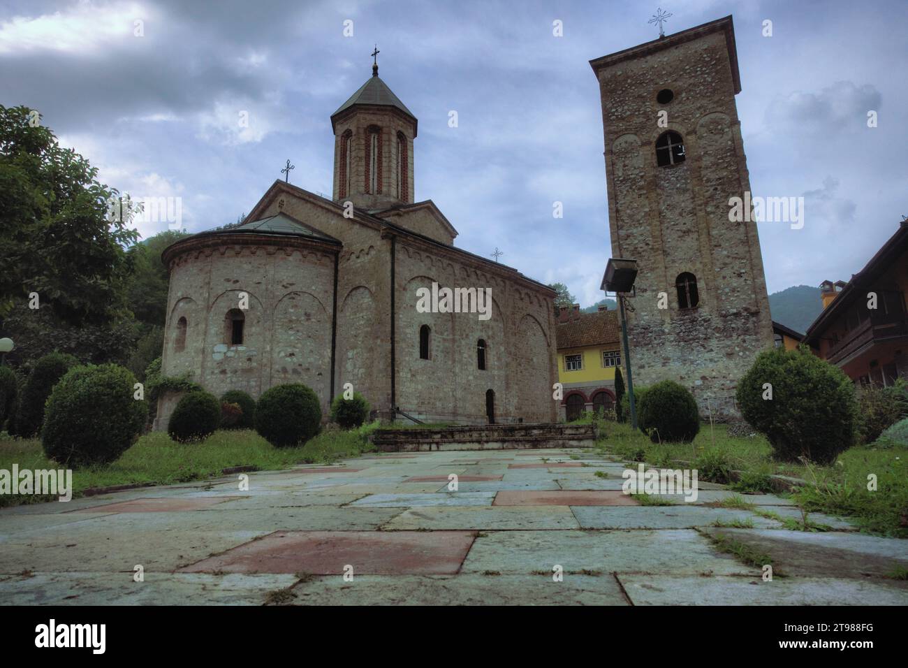 church of Raca Monastery, Serbia Stock Photo - Alamy