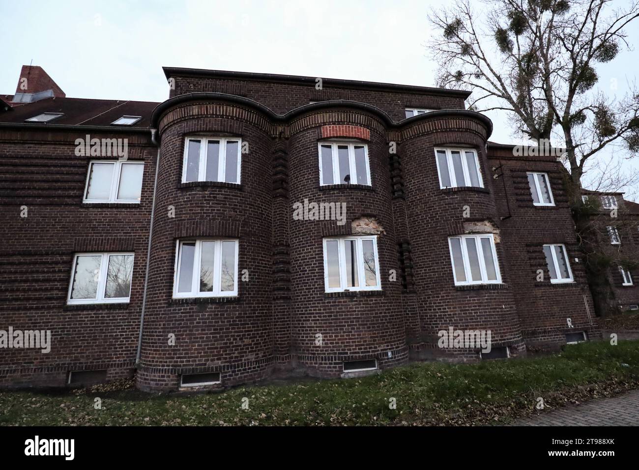 Das Wohnhaus in der Ernst Thälmann Strasse 29 in Bitterfeld-Wolfen ...