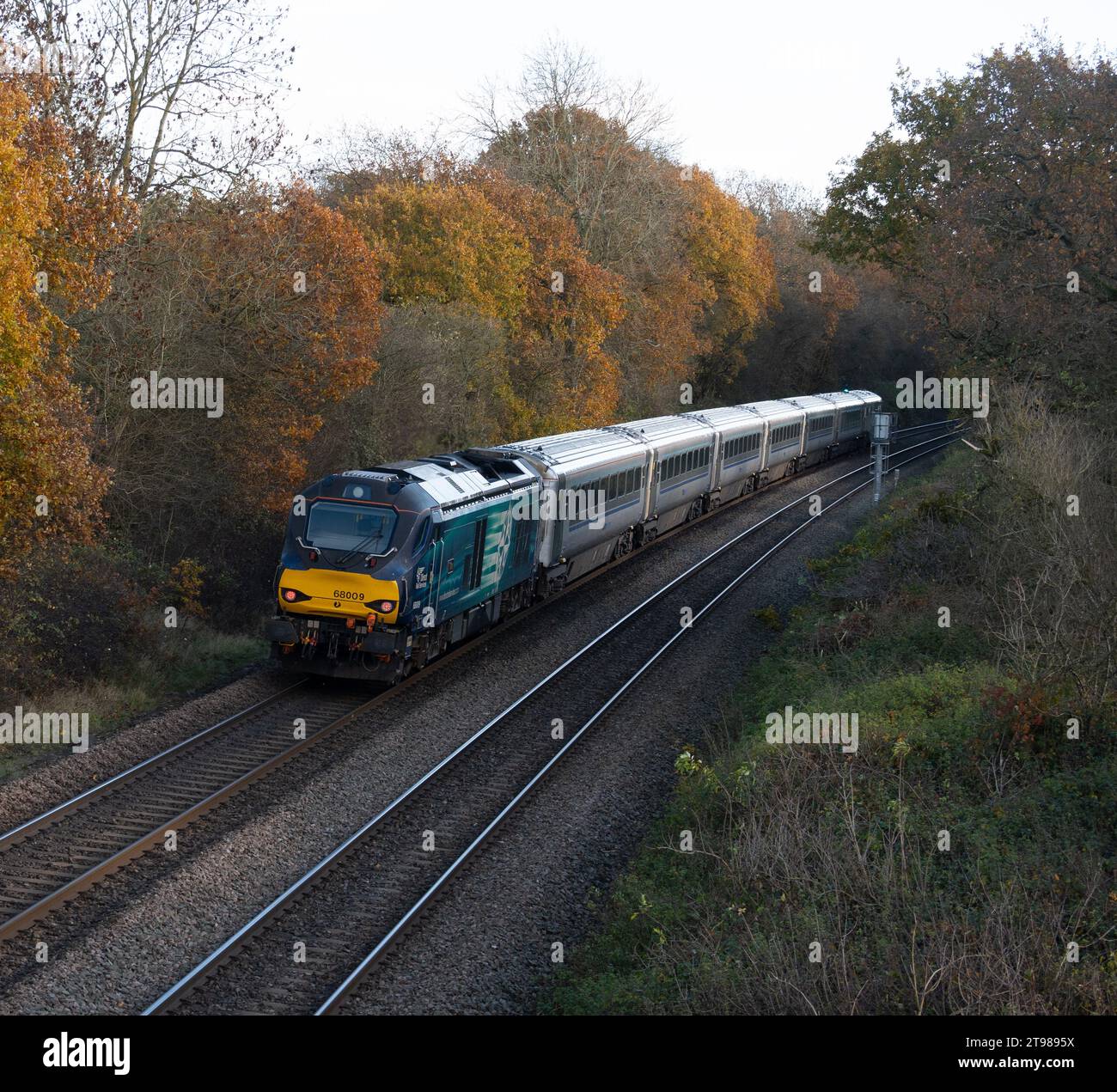Direct Rail Services class 68 diesel locomotive No. 68009 "Titan ...