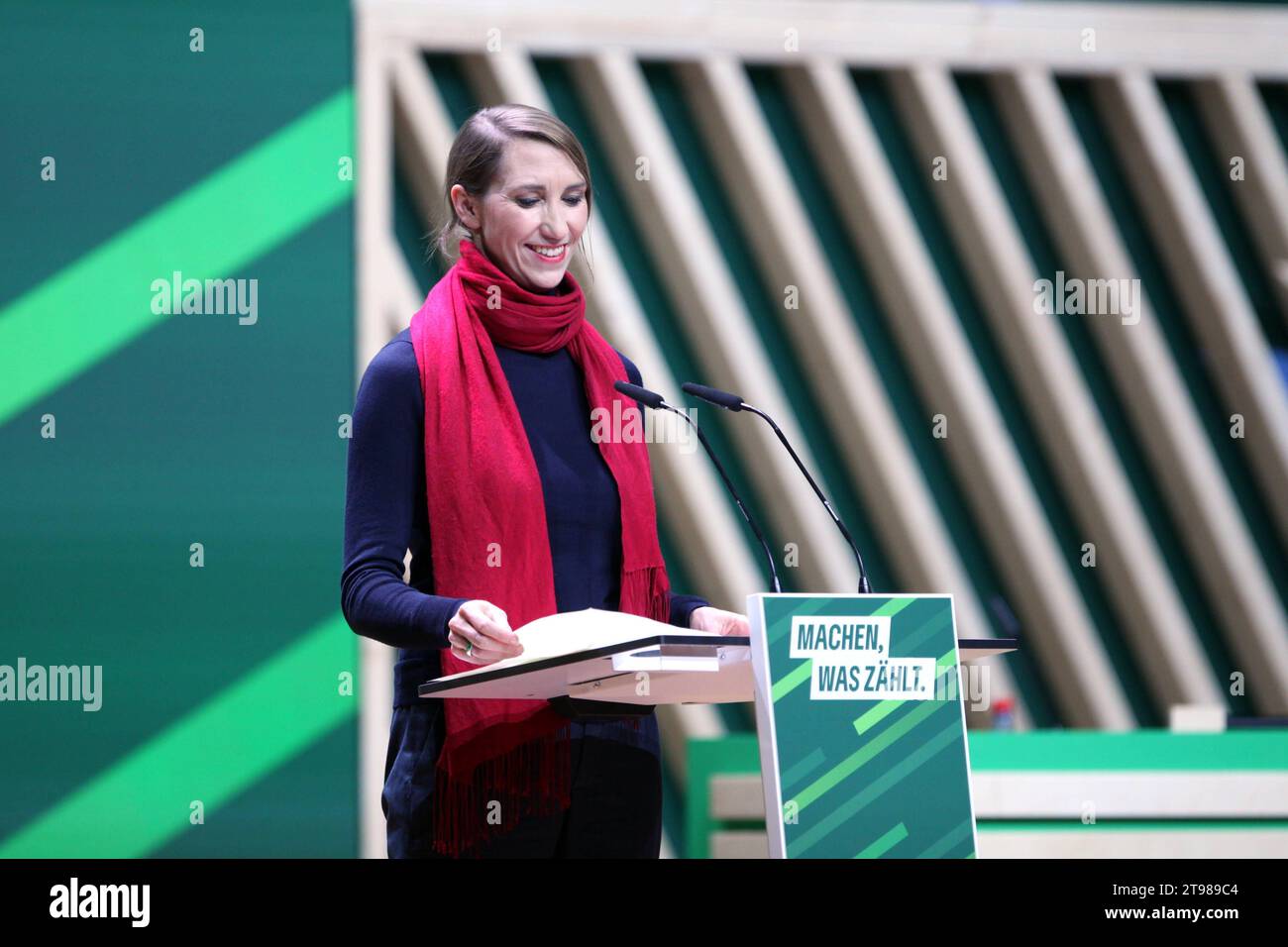 Karlsruhe, Baden-Württemberg, Deutschland, 23.11.2023: Emily Büning ...