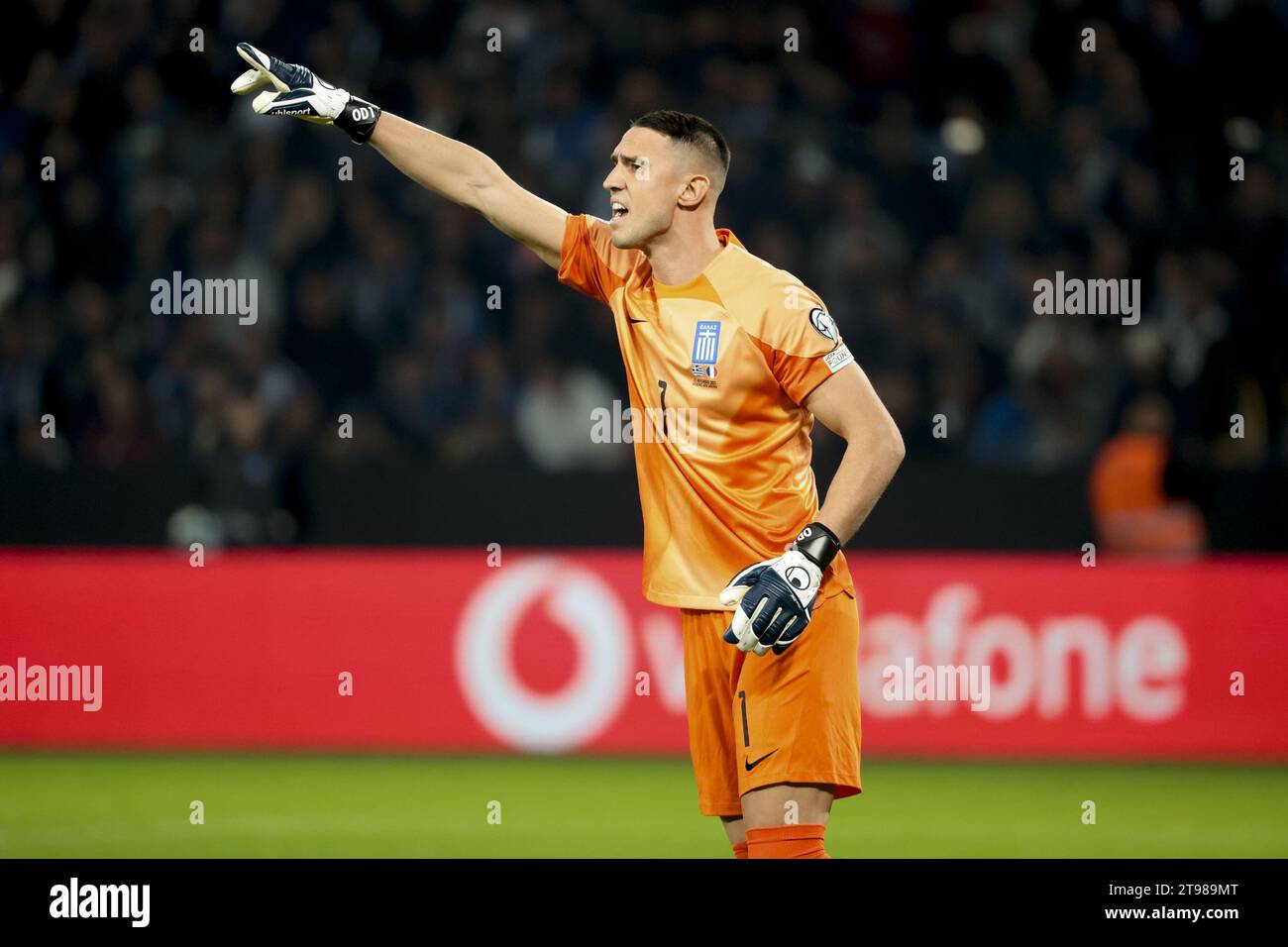 Greece goalkeeper Odysseas Vlachodimos during the UEFA Euro 2024 ...