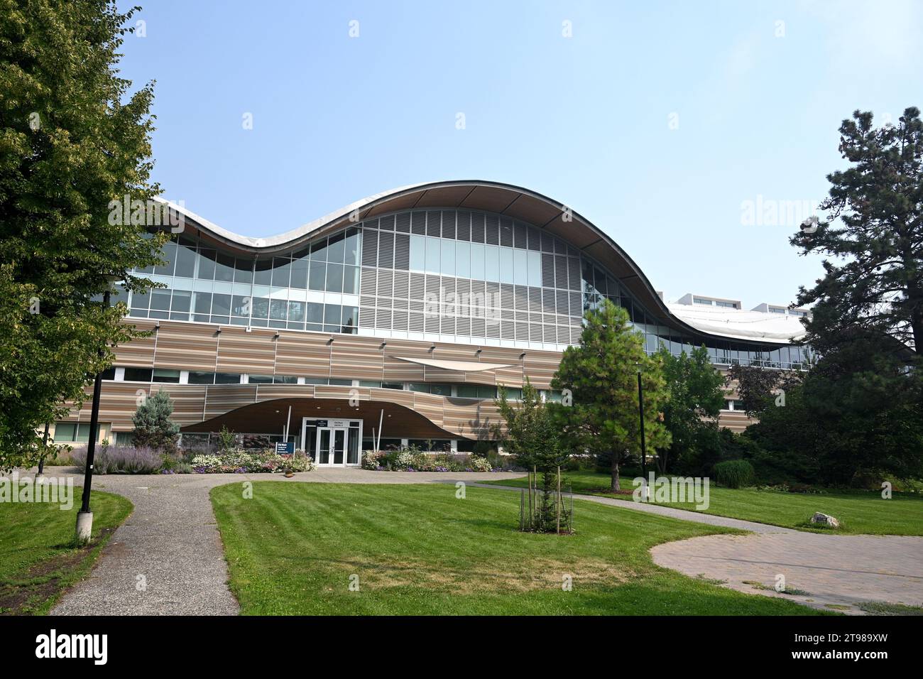 Kamloops, BC, Canada - August 17, 2023: The Thompson Rivers University ...