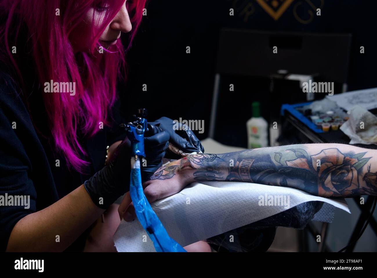 Tattoo convention in Warsaw 2019 showing art and craft of professional ...