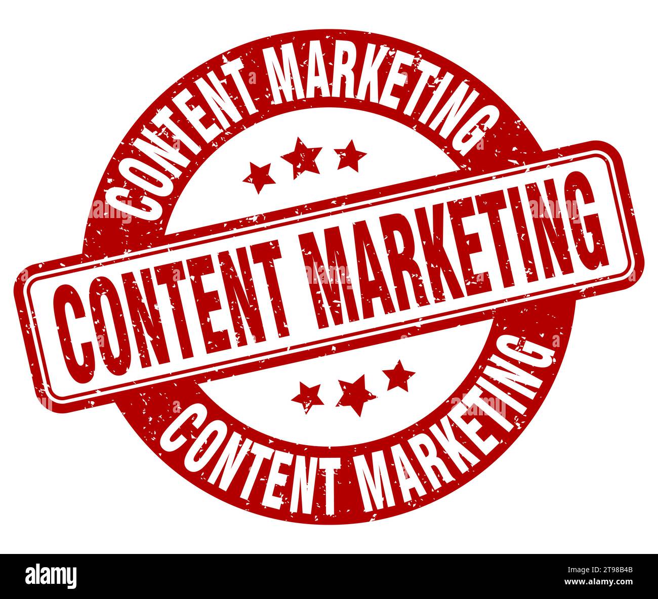 content marketing stamp. content marketing sign. round grunge label ...