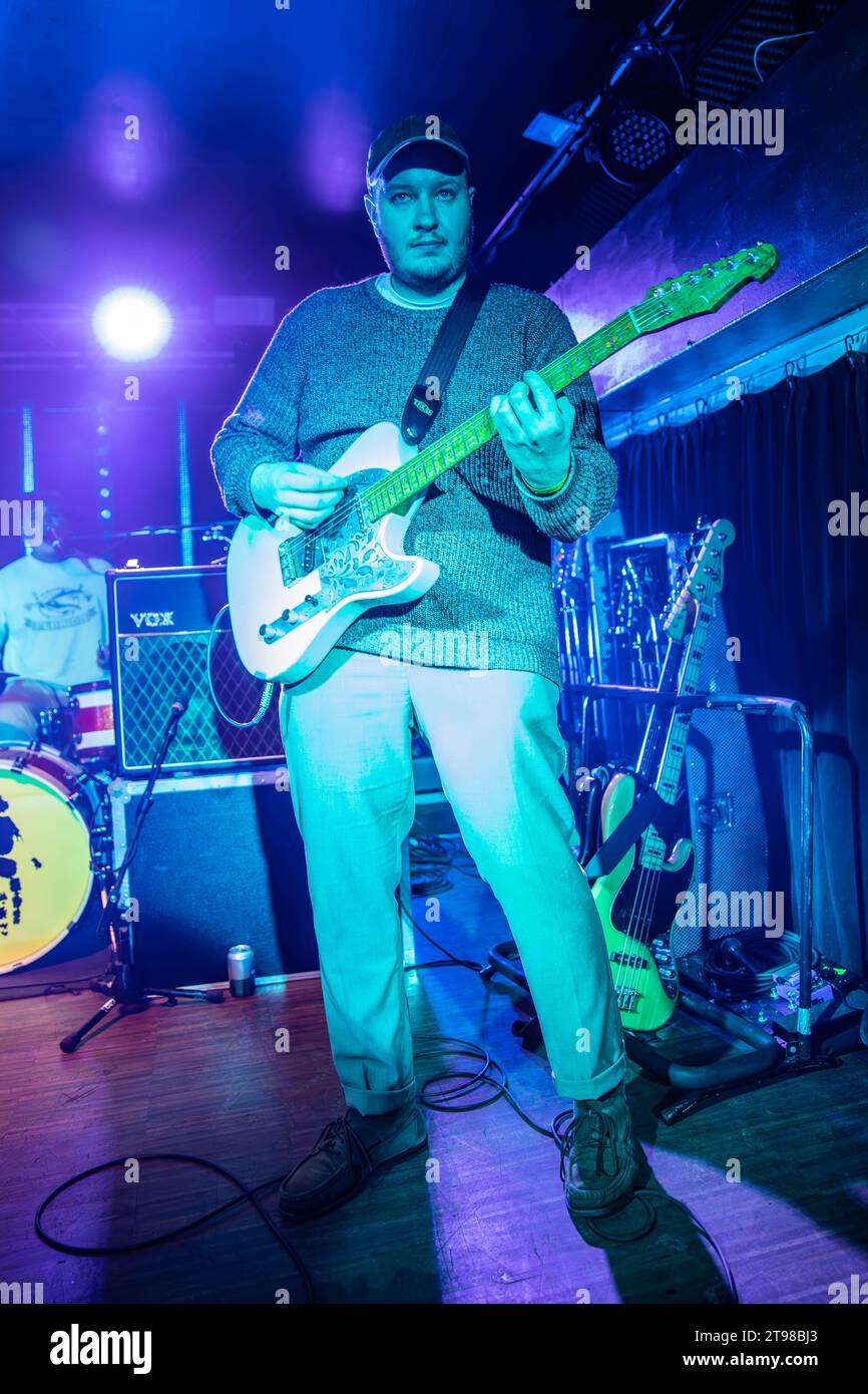 Milan, Italy. 22nd Nov, 2023. The German indie-pop band DOTE performs ...