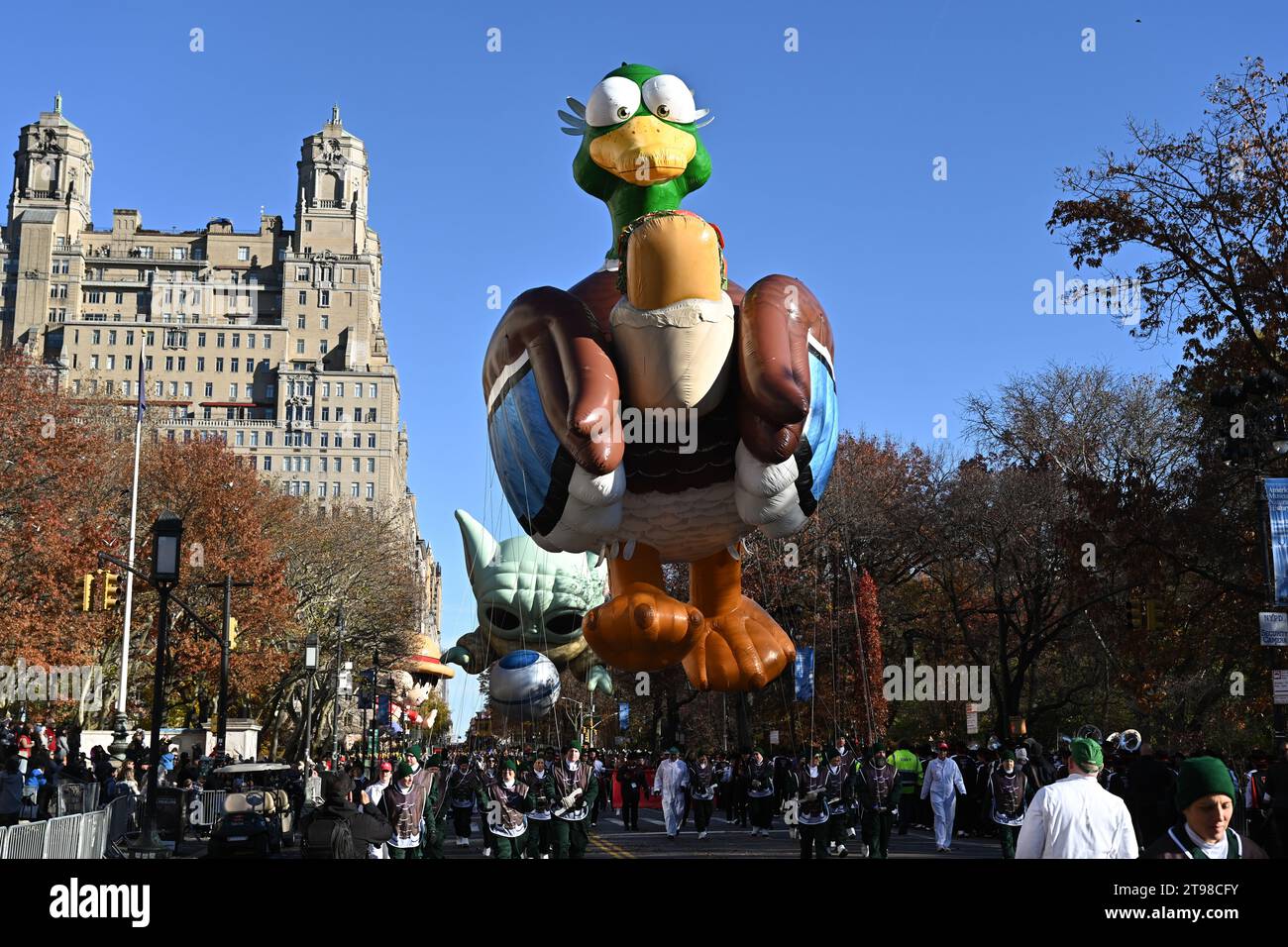 Uncle Dan balloon at the 2023 Macy's Thanksgiving Day Parade on ... Uncle Dan balloon at the 2023 Macy's Thanksgiving Day Parade on ...