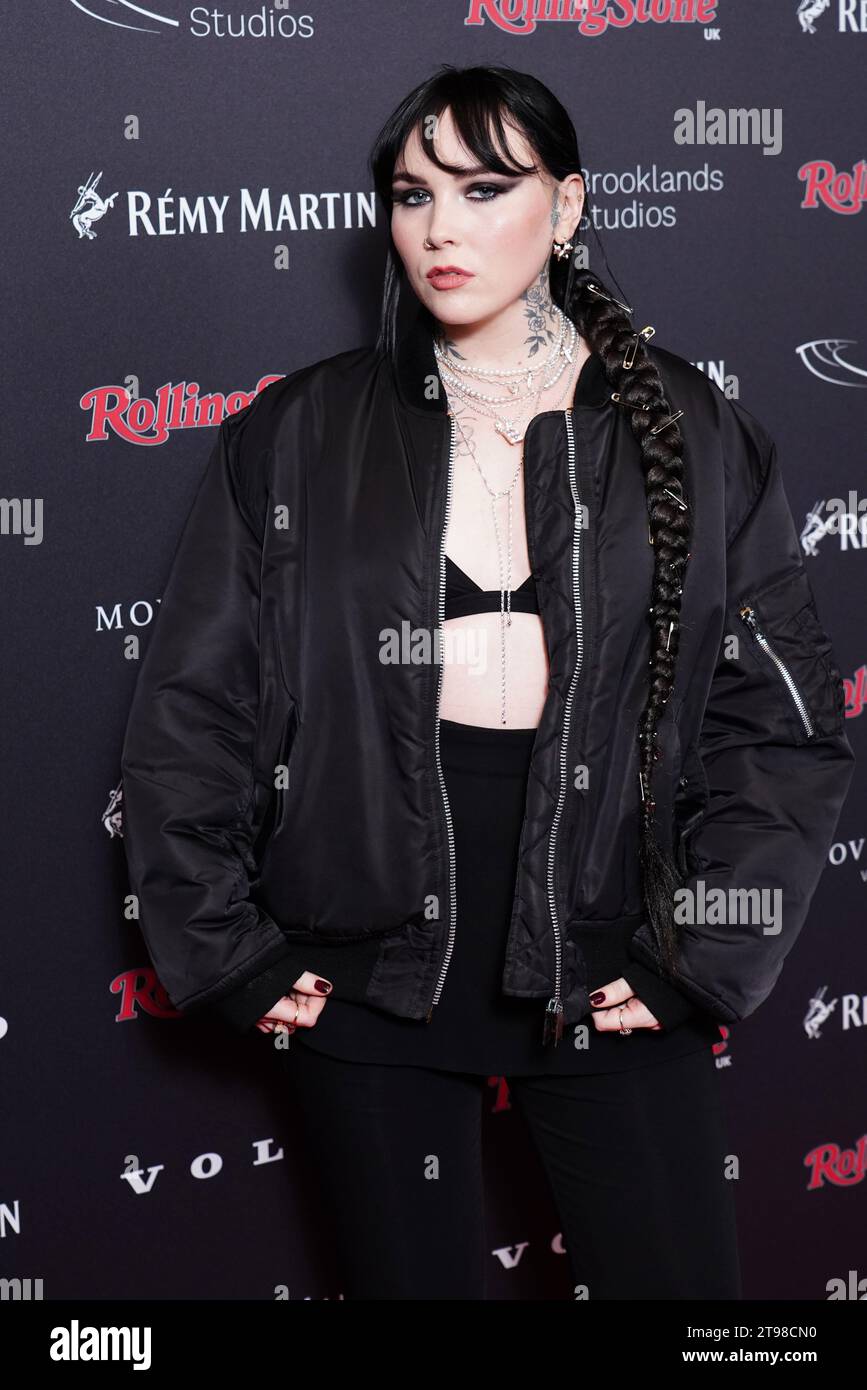 Kenya Grace attends the inaugural Rolling Stone UK Awards at the ...