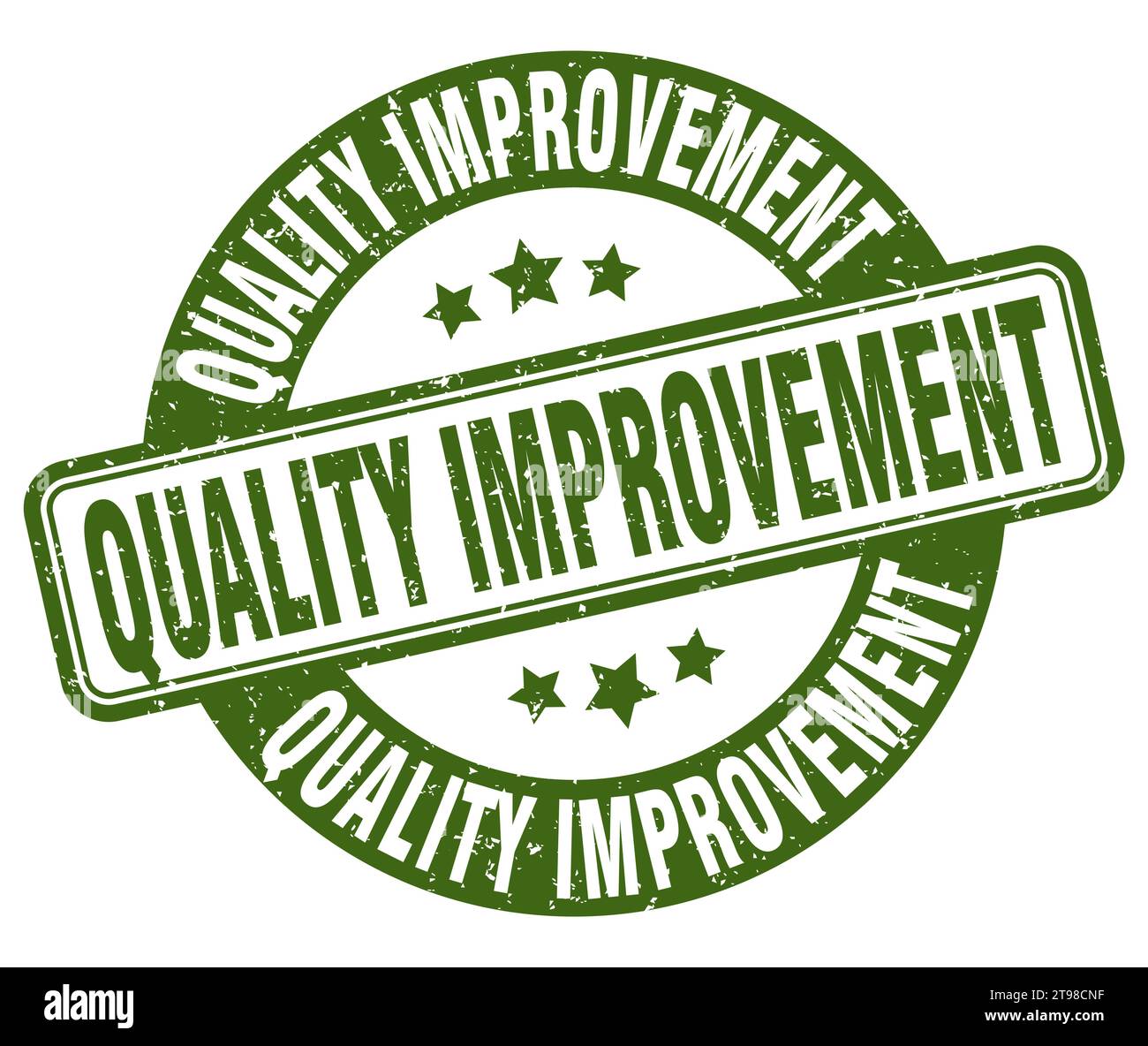quality improvement stamp. quality improvement sign. round grunge label ...
