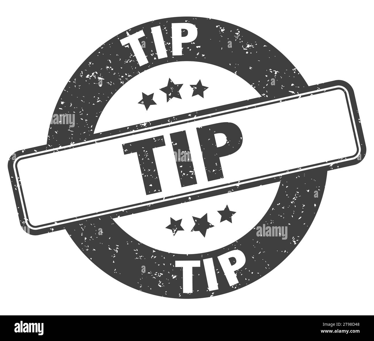 tip stamp. tip sign. round grunge label Stock Vector Image & Art - Alamy