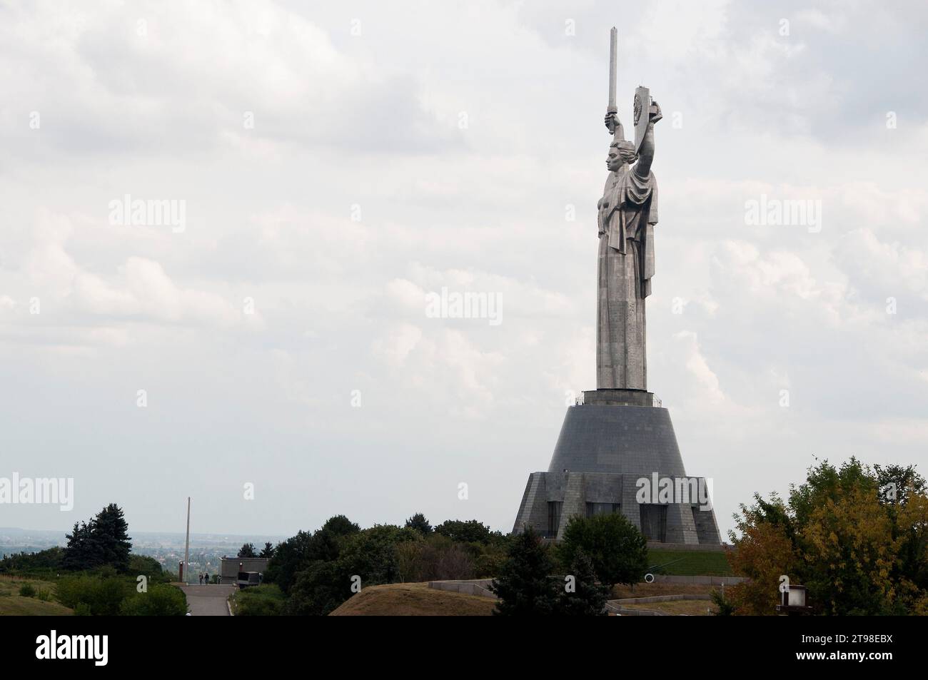 Mother Ukraine statue at the National Museum of the History of Ukraine ...