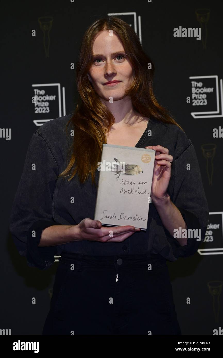 London, UK. 23rd Nov, 2023. Reading guide: Study for Obedience by Sarah ...