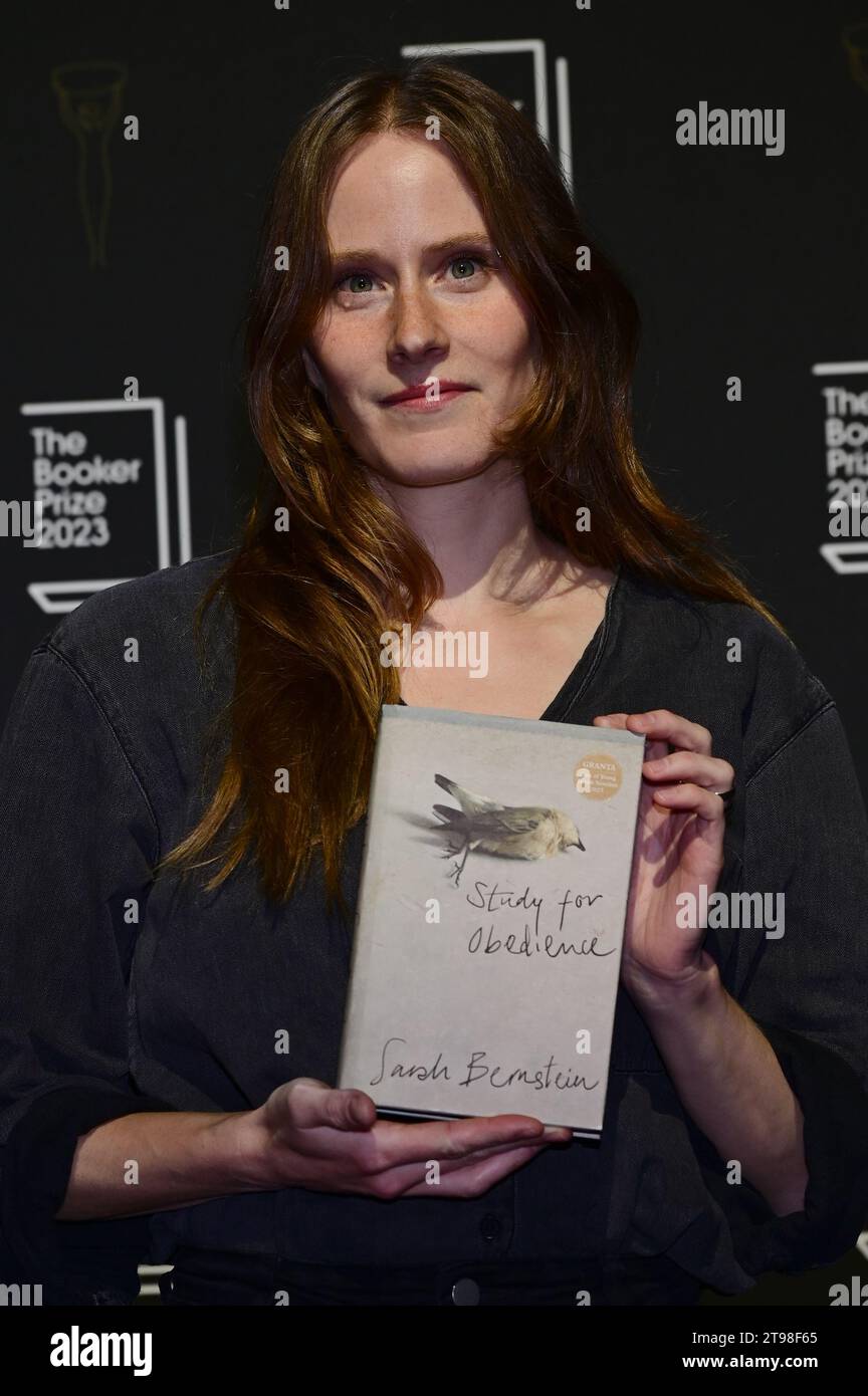 London, UK. 23rd Nov, 2023. Reading guide: Study for Obedience by Sarah ...