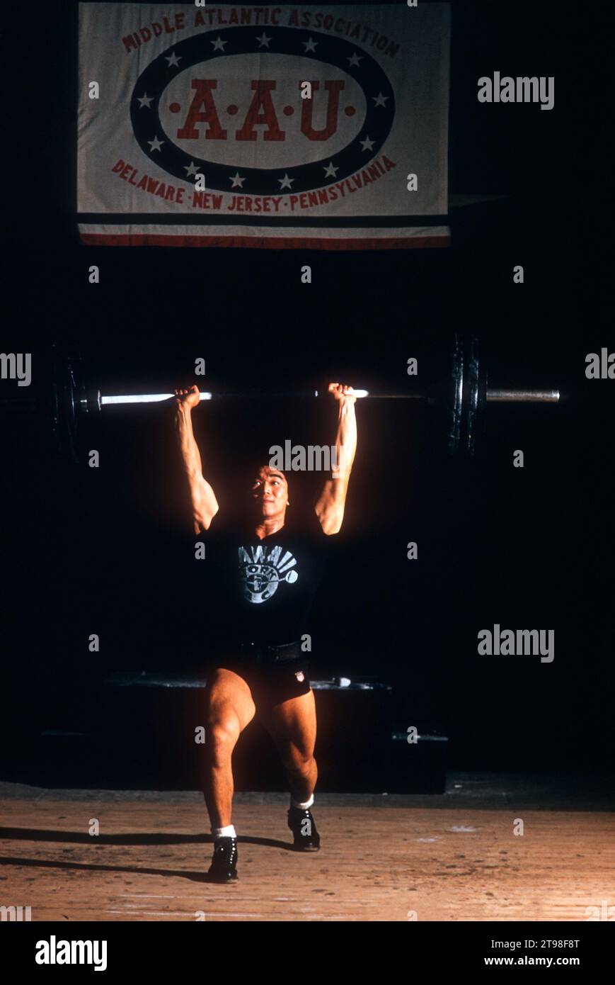 PHILADELPHIA, PA - JUNE, 1956: Weightlifter Tommy Kono (1930-2016) of ...