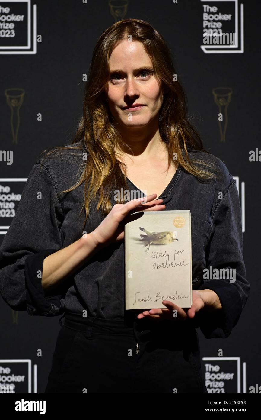 London, UK. 23rd Nov, 2023. Reading guide: Study for Obedience by Sarah ...