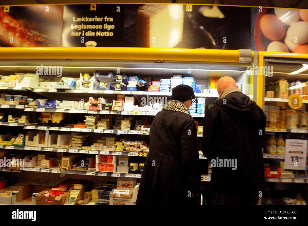 Copenhagen, Denmark /23 Noemer 2023/.Netto groceyr store in danish ...