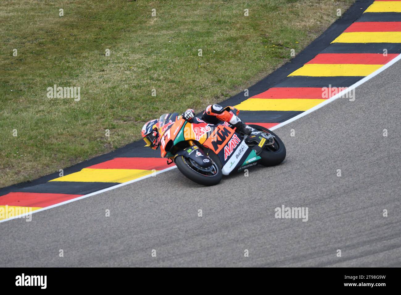 Moto2 rider Pedro Acosta at Sachsenring Germany 2023 Stock Photo - Alamy