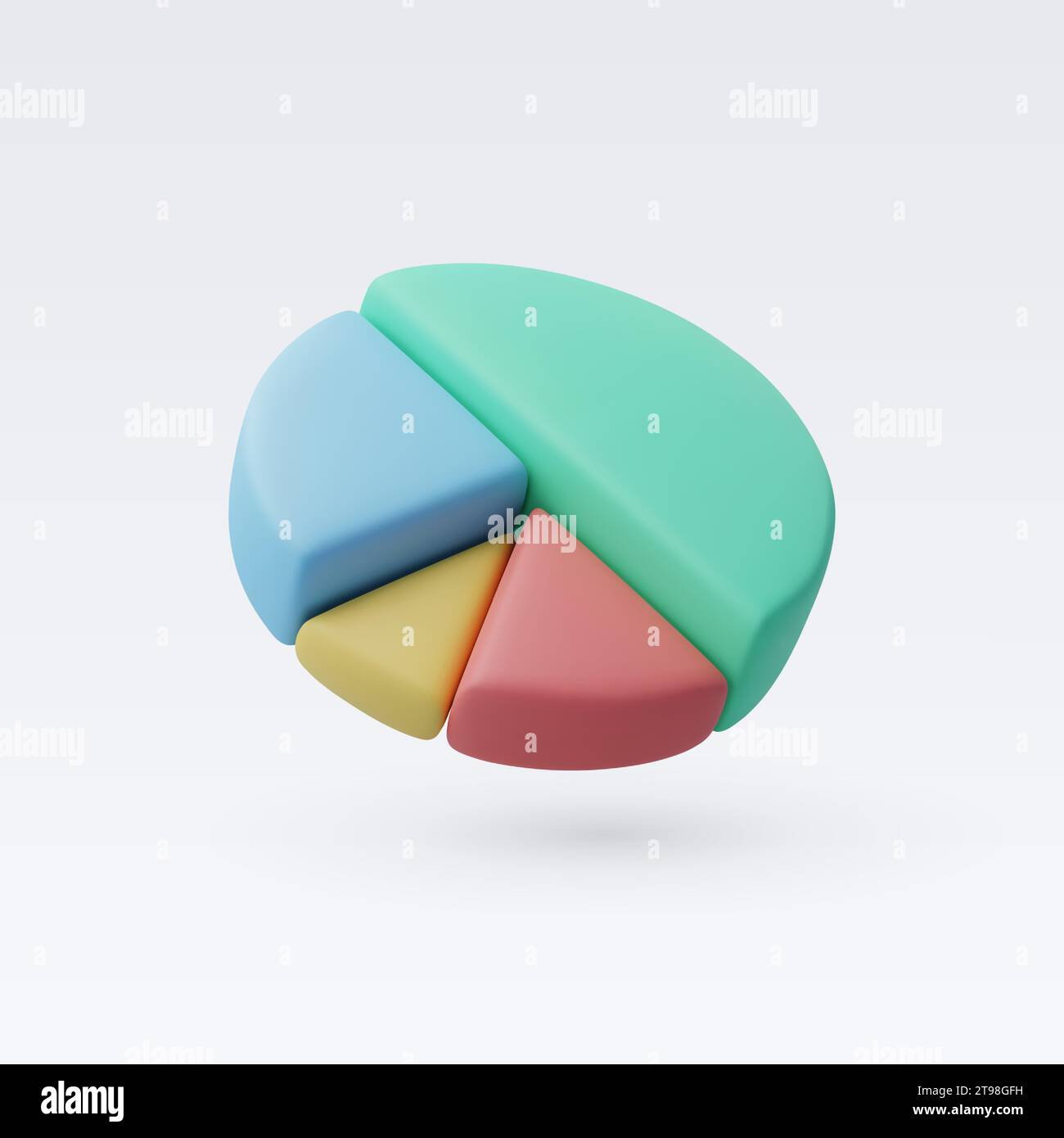 3d pie chart vector vectors hi-res stock photography and images - Alamy